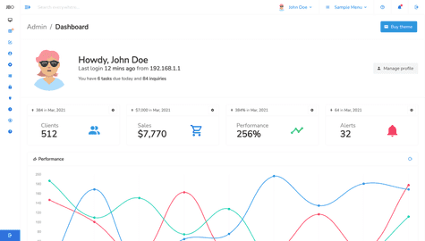 Tailwind templates / Bulma templates | JustBoil.me